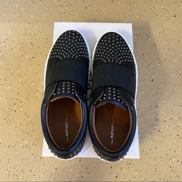 Report | Shoes | New Nib Report Acer Blackwhite Slip On Sneakers | Poshmark